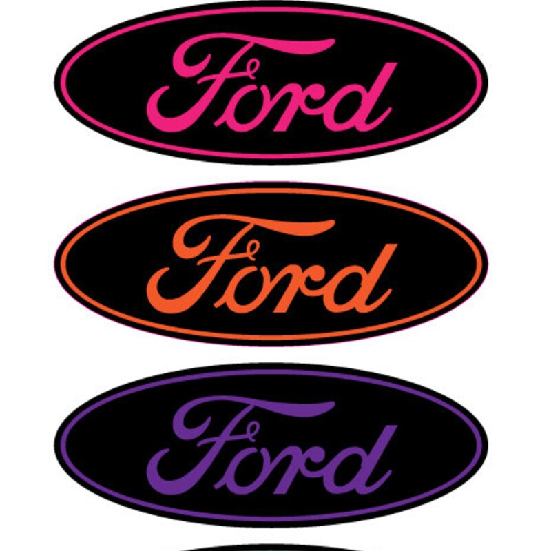 Ford Center Cap Decal - Etsy
