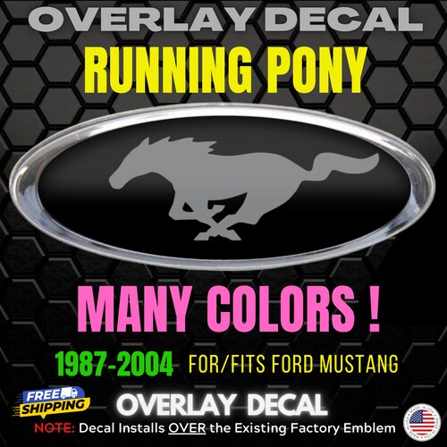 Ford Mustang Pony Decal - Etsy