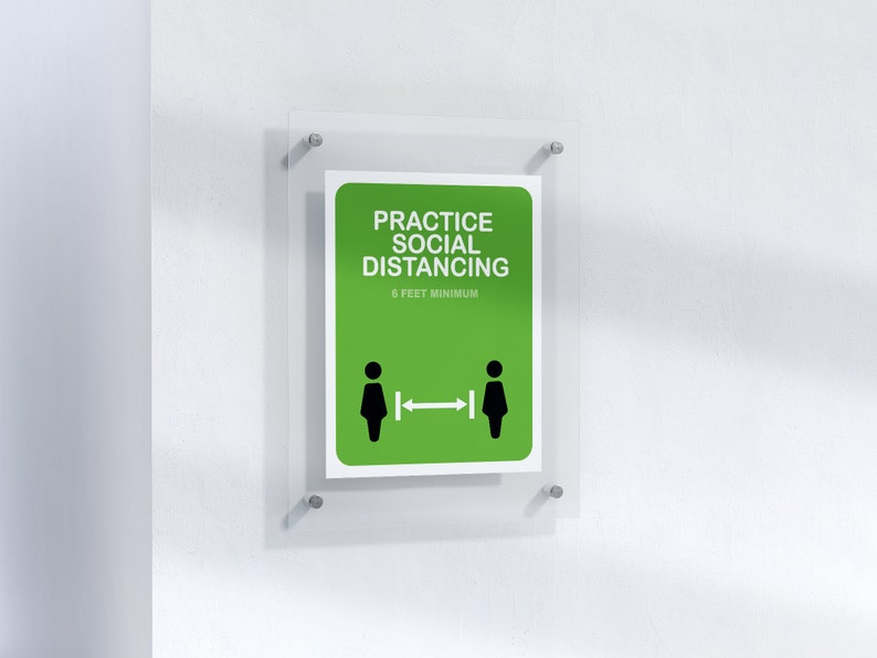 6 Printable Safety + Precaution Signs [digital Download] - Etsy