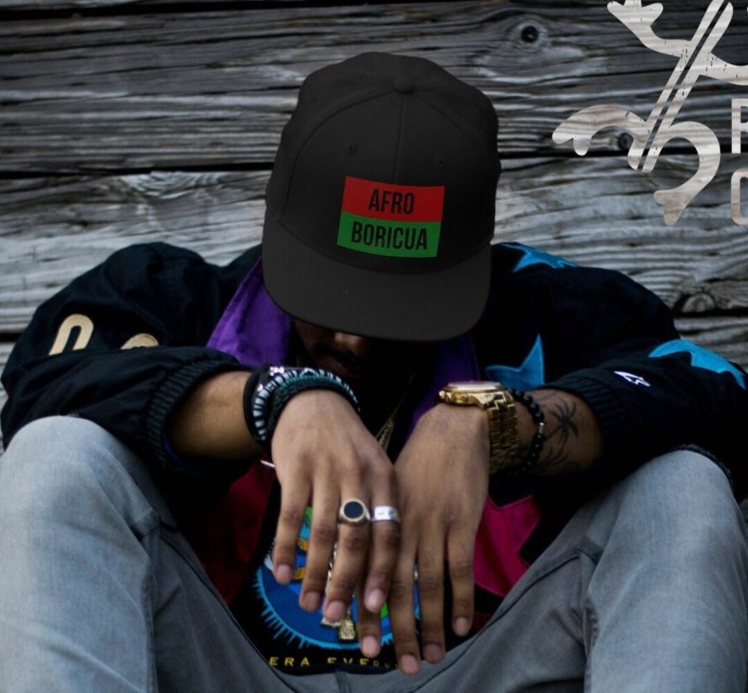 Afro Boricua, Puerto Rican, Snapback Hat - Etsy