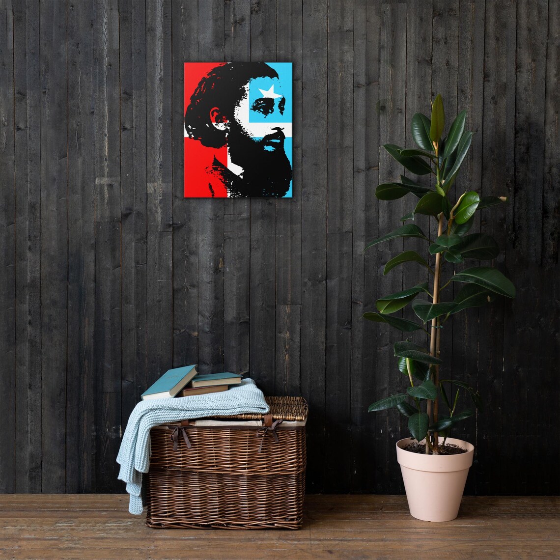 Ramon Emeterio Betances, Lares Flag, Thin Canvas - Etsy