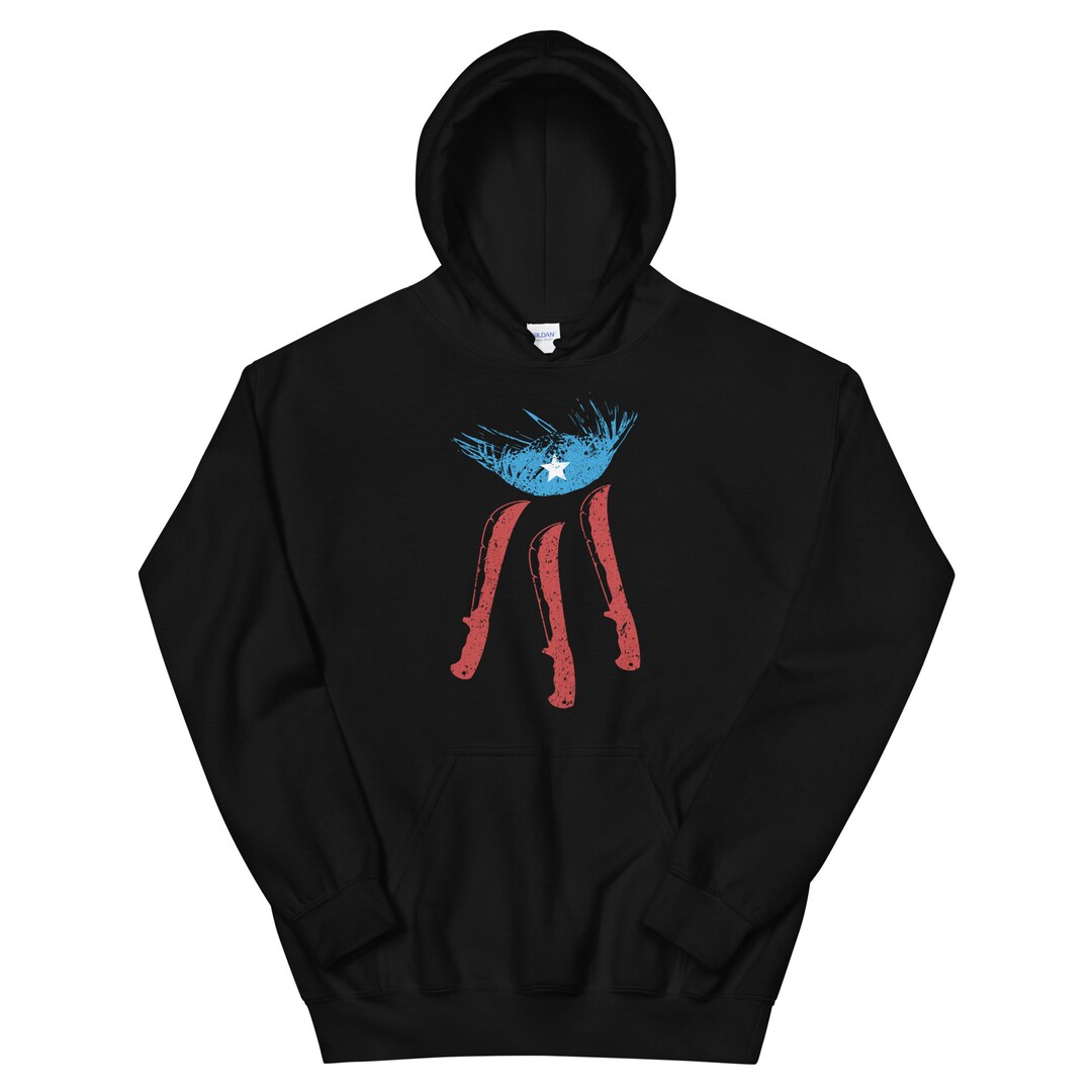 Puerto Rico Flag, Machete, Jibaro, Unisex Hoodie - Etsy