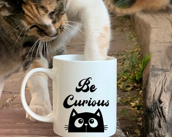 Funny Curious Mug - Etsy