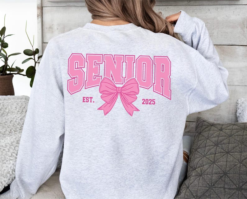 Pink Senior 2025 SVG Png, Black Graduate 2025 Svg, Senior of 2025 SVG ...
