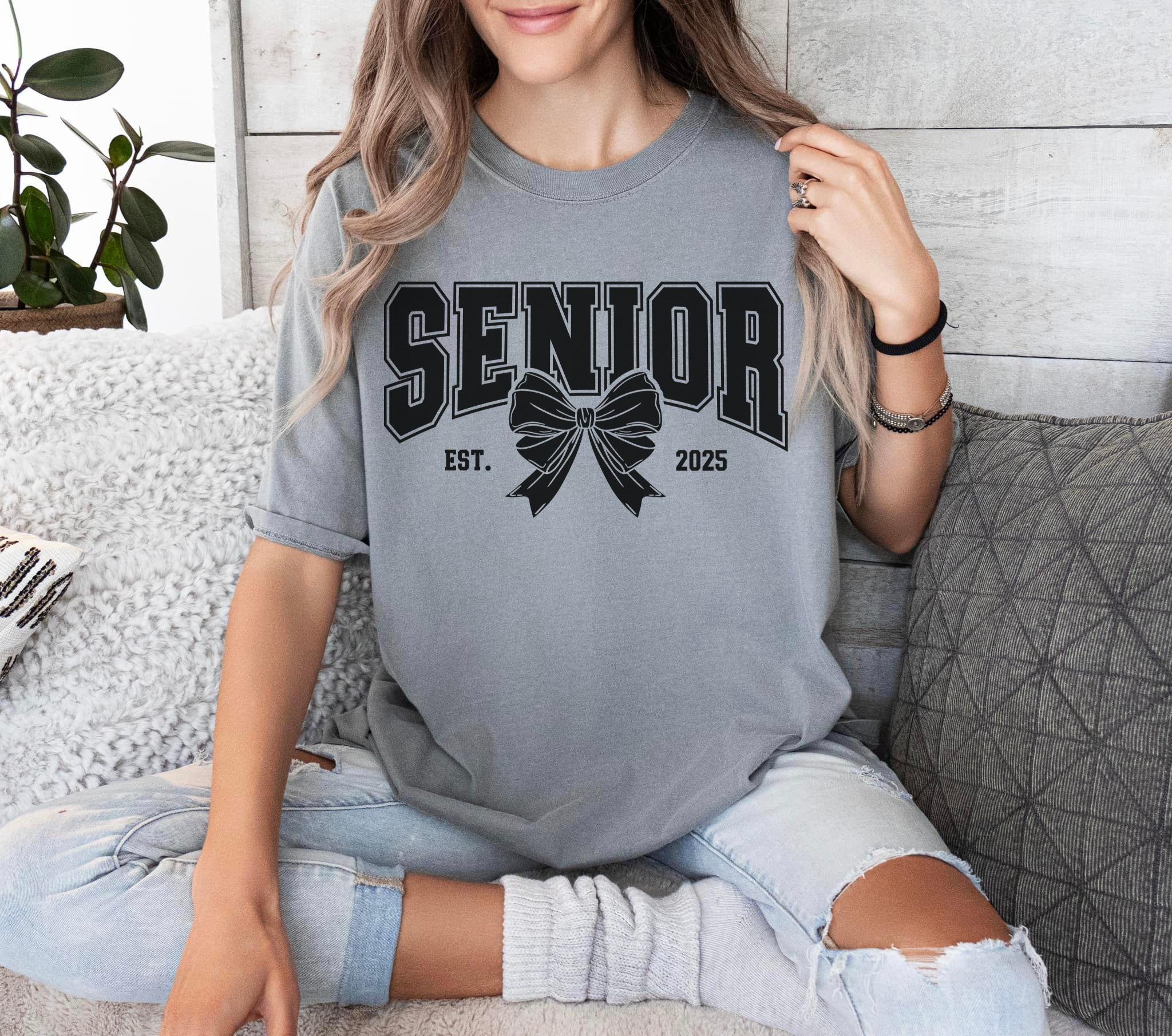 Pink Senior 2025 SVG Png, Black Graduate 2025 Svg, Senior of 2025 SVG ...