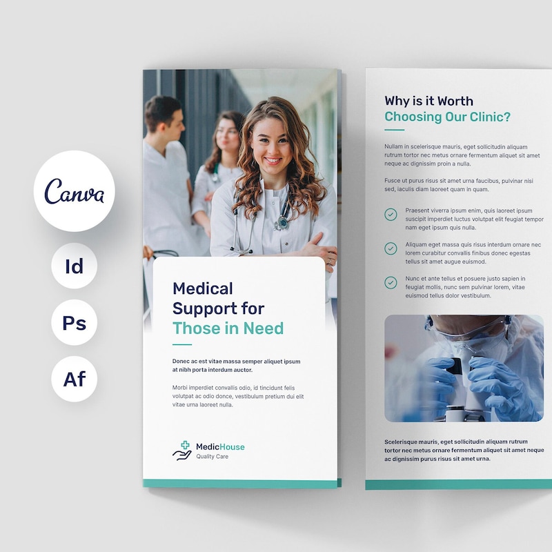 Psd Medical Template - Etsy