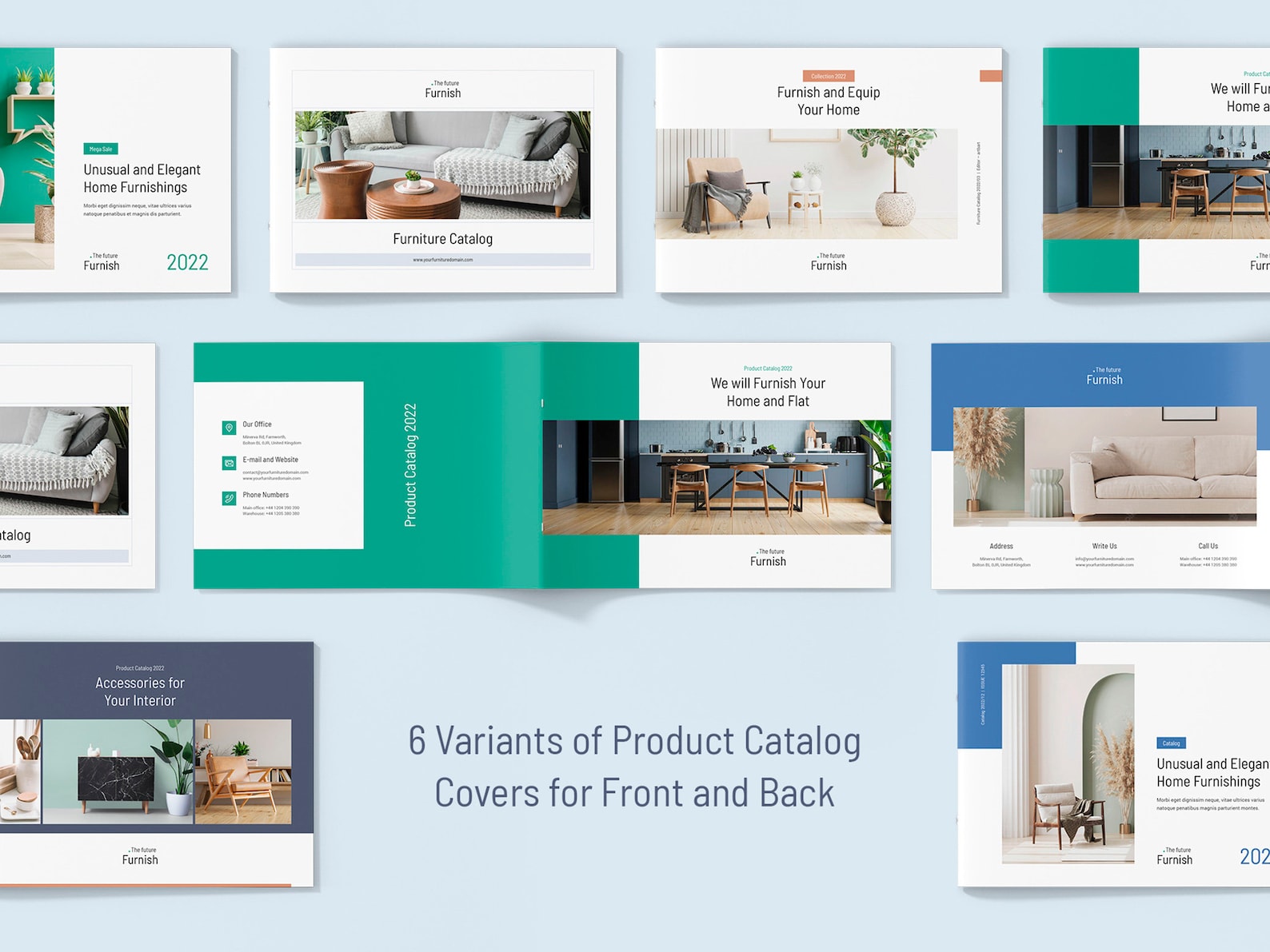 Product Catalog Canva Indesign Template - 24 Editable Pages, Cover ...