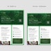 Ecology Foundation Flyer Canva Template, Renewable Energy Design - Etsy