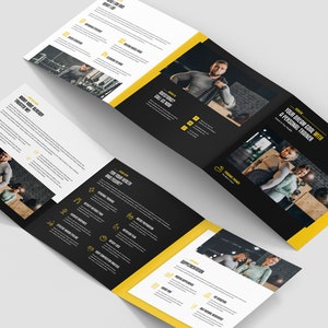 7 in 1 Personal Trainer Brochures Bundle, Canva Templates, Fitness ...