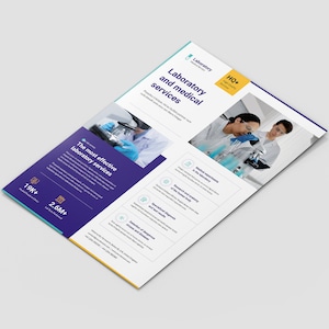 Laboratory Flyer Template, Medical Business Template, Doctor Flyer ...