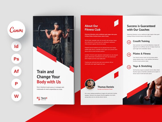 Tri Fold Powerpoint Template