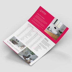 Tap Technical Data Flyer Canva Template, Product Description ...