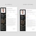 Resume and Cover Letter Template, Modern CV Design With Photo, Fully ...