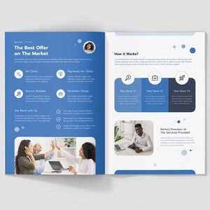 Business Project Proposal Template, Canva and Indesign Templates ...