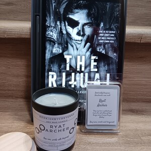 The Ritual/handmade Bookish Candle/book Merch/ryat Archer Candle/wax ...