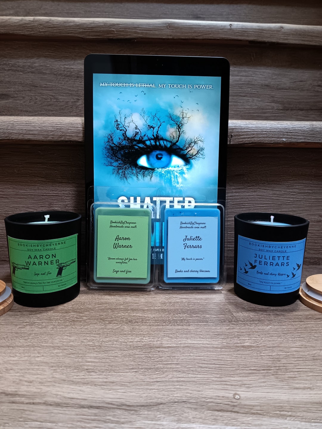 Shatter Me Wax Melt Candle/handmade Bookish Candle/book Merch/juliette ...