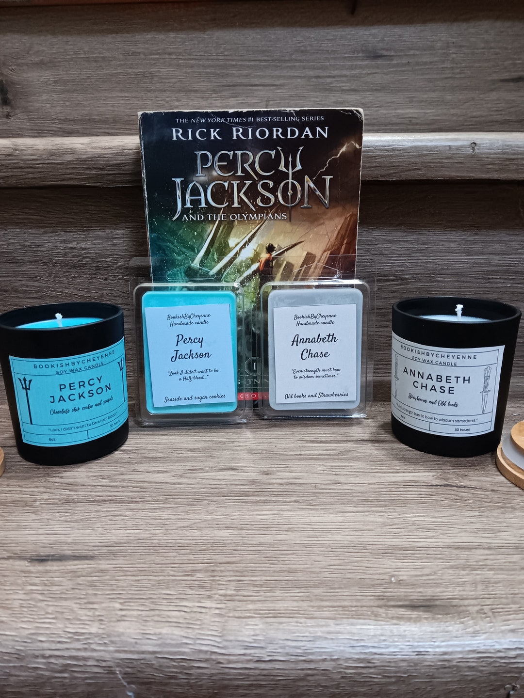 Percy Jackson Candles/annabeth Chase Candle/rick Riordan Candles ...