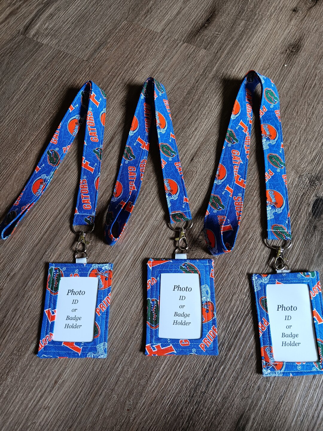 Florida Gators Lanyard and ID Card Holder/college Football/ - Etsy