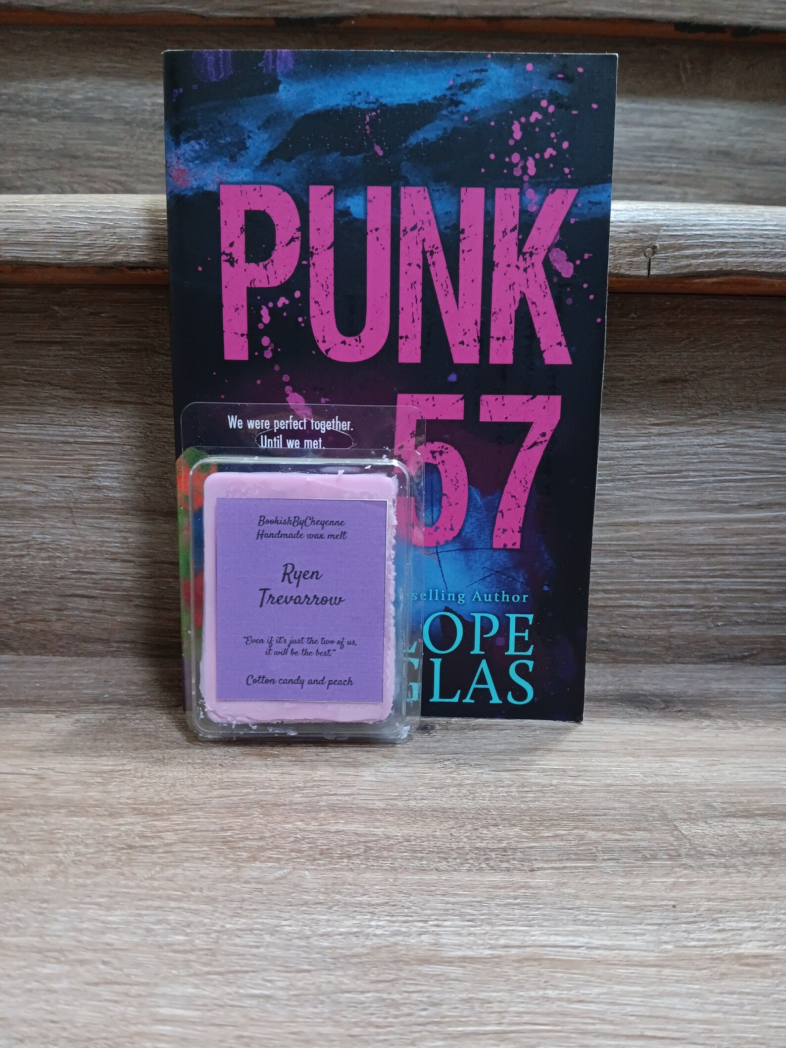 Punk 57 Wax Melt Candle/handmade Bookish Candle/book Merch/misha Lare ...