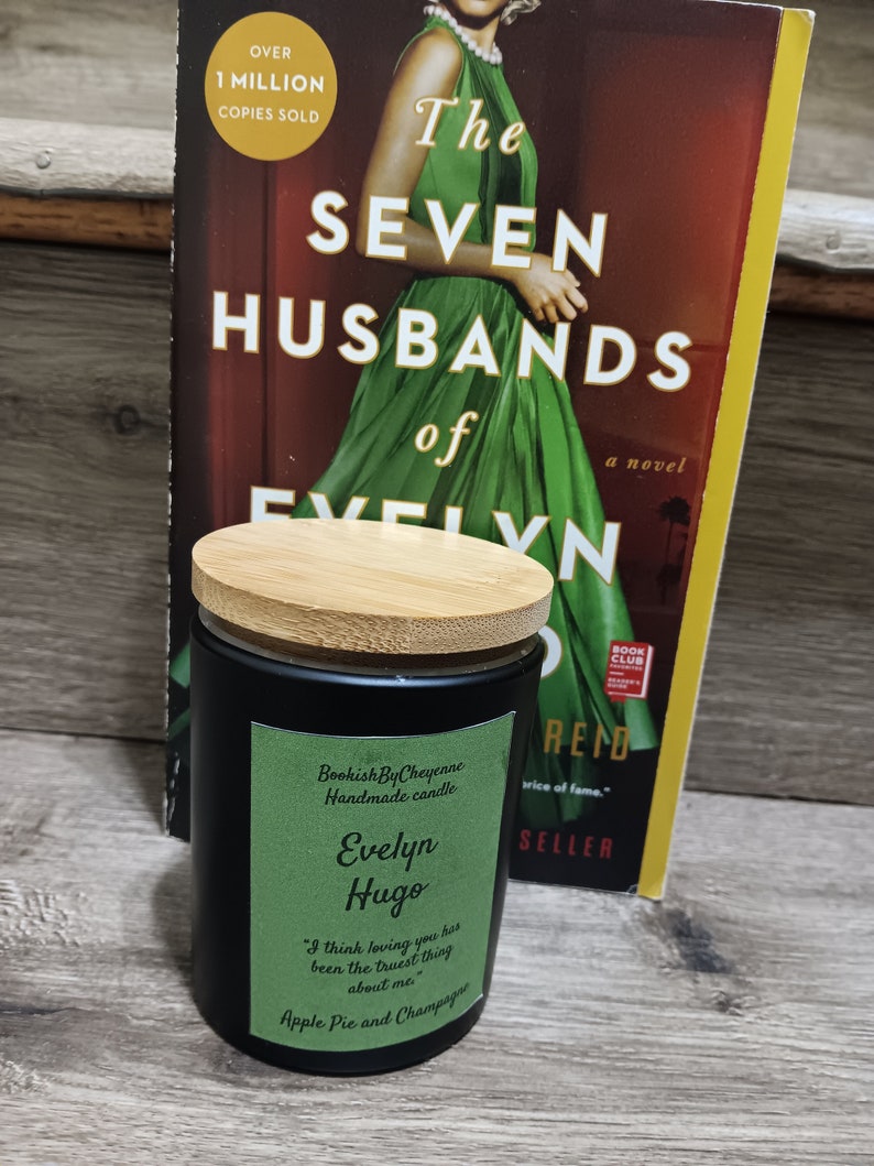 Seven Husband's of Evelyn Hugo Wax Melt Candle/handmade Bookish Candle ...