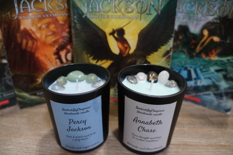 Percy Jackson Candles/annabeth Chase Candle/rick Riordan - Etsy