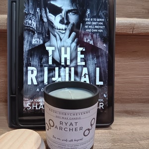 The Ritual/handmade Bookish Candle/book Merch/ryat Archer Candle/wax ...