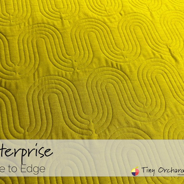 Edge to Edge Quilting Design for Embroidery Machine - Etsy