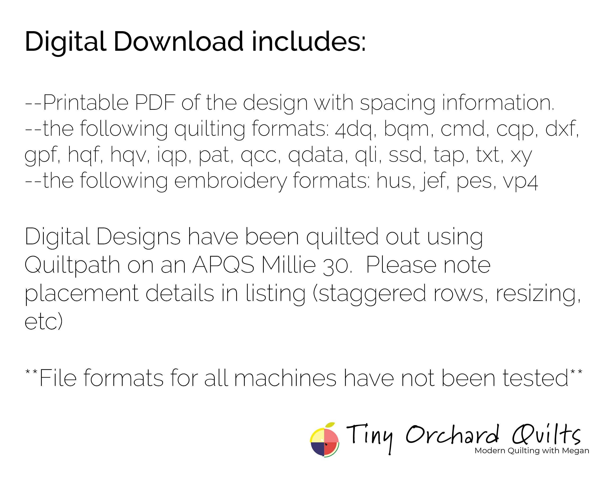 4th of July Edge to Edge Digital Download for Quiltpath, Innova ...