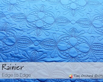 Border or EDGE to EDGE Design 2, Digital Quilting Pattern, Design ...