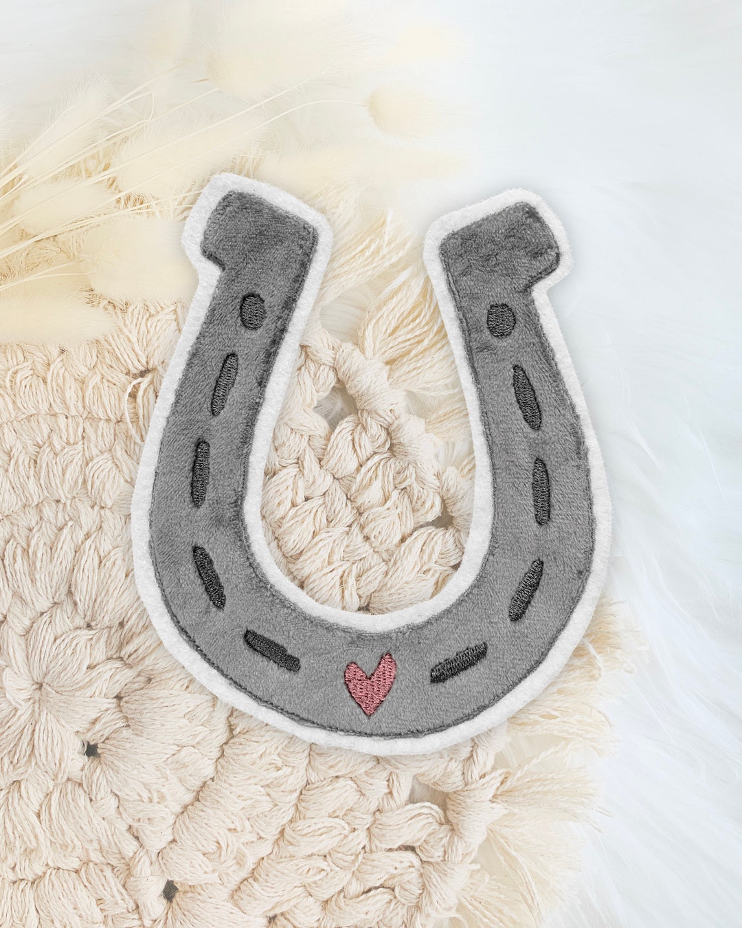 Horseshoe Applique | Horse Accessory | Horse-themed School Cone ...