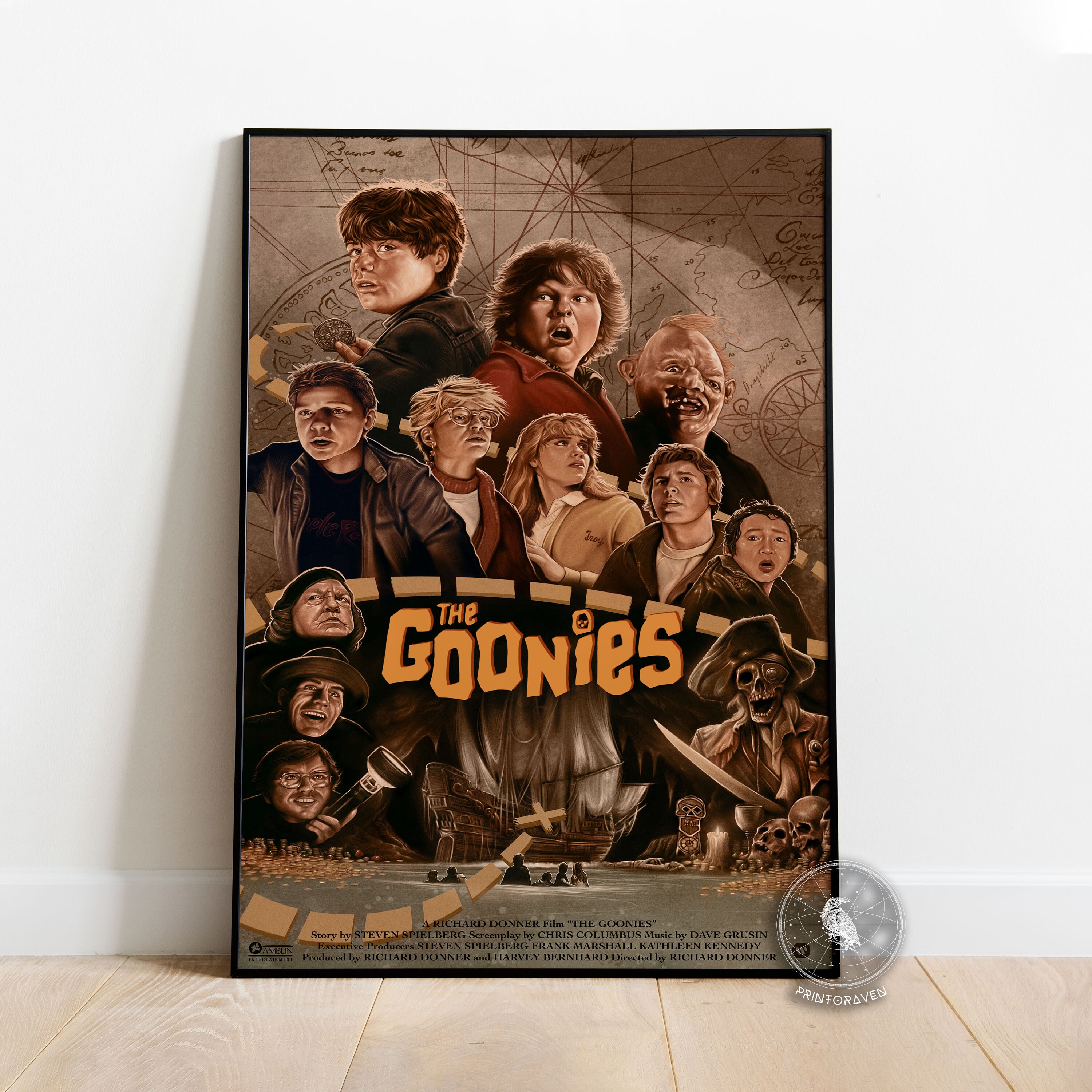 The Goonies Poster Mikey Wall Art Wall Decoration Framed Poster Movie ...
