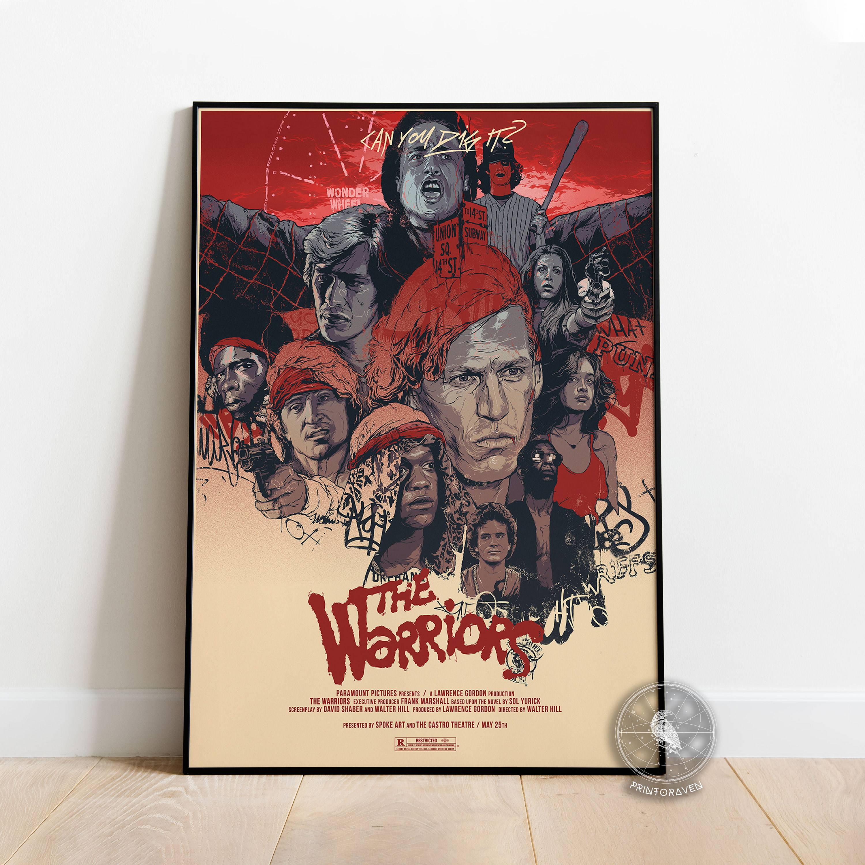 The Warriors Poster Swan Wall Art Wall Decoration Framed Poster Movie ...