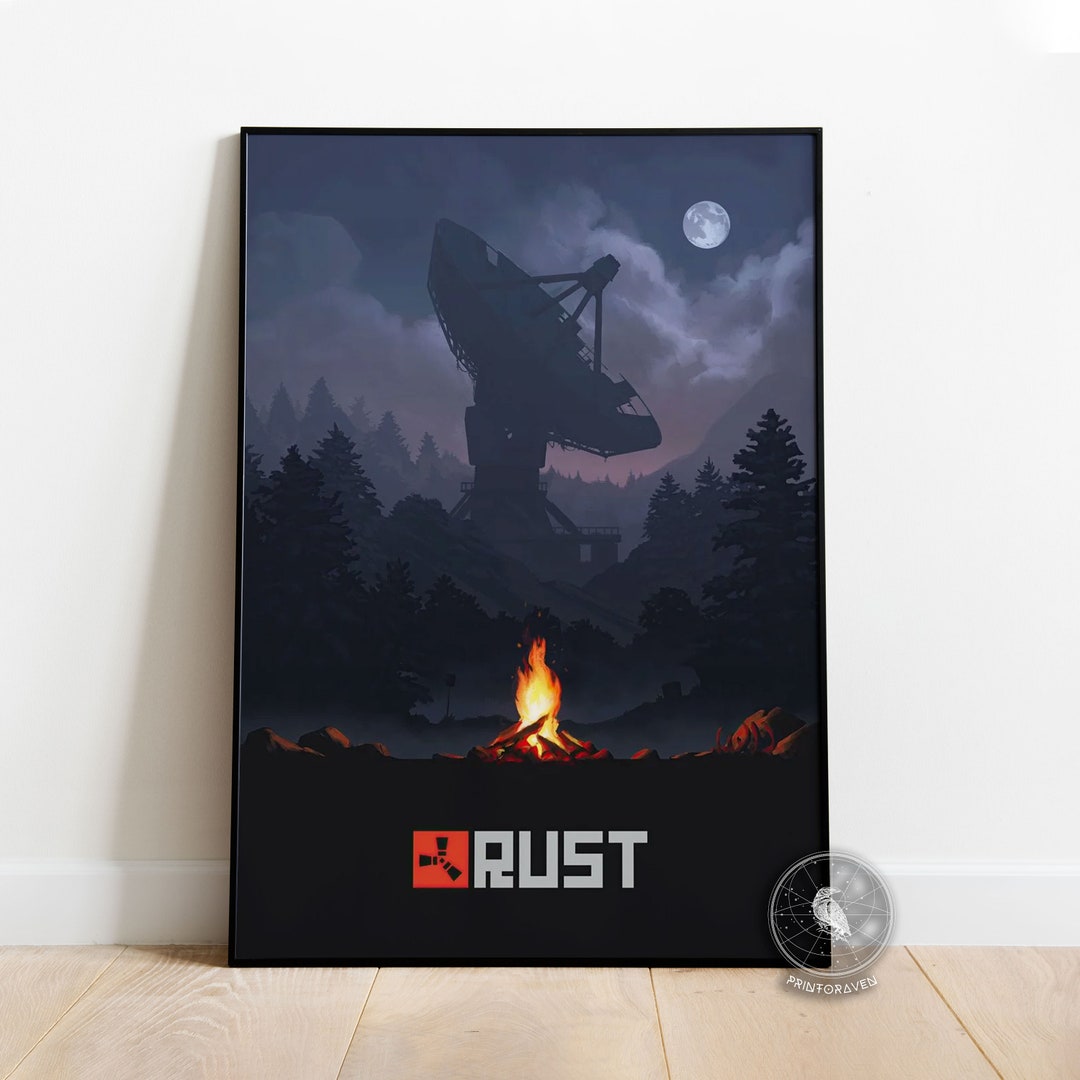 Rust Poster Survival Game Wall Art Wall Decoration Framed Poster Game ...