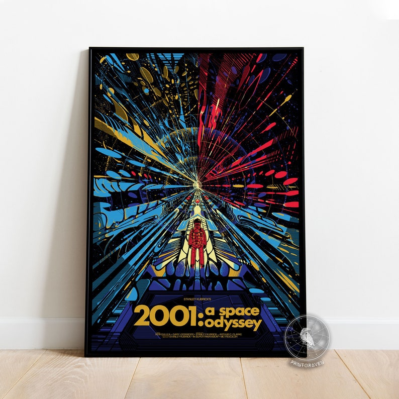 2001: A Space Odyssey Poster Dave Bowman Movie Wall Art Wall Decoration ...