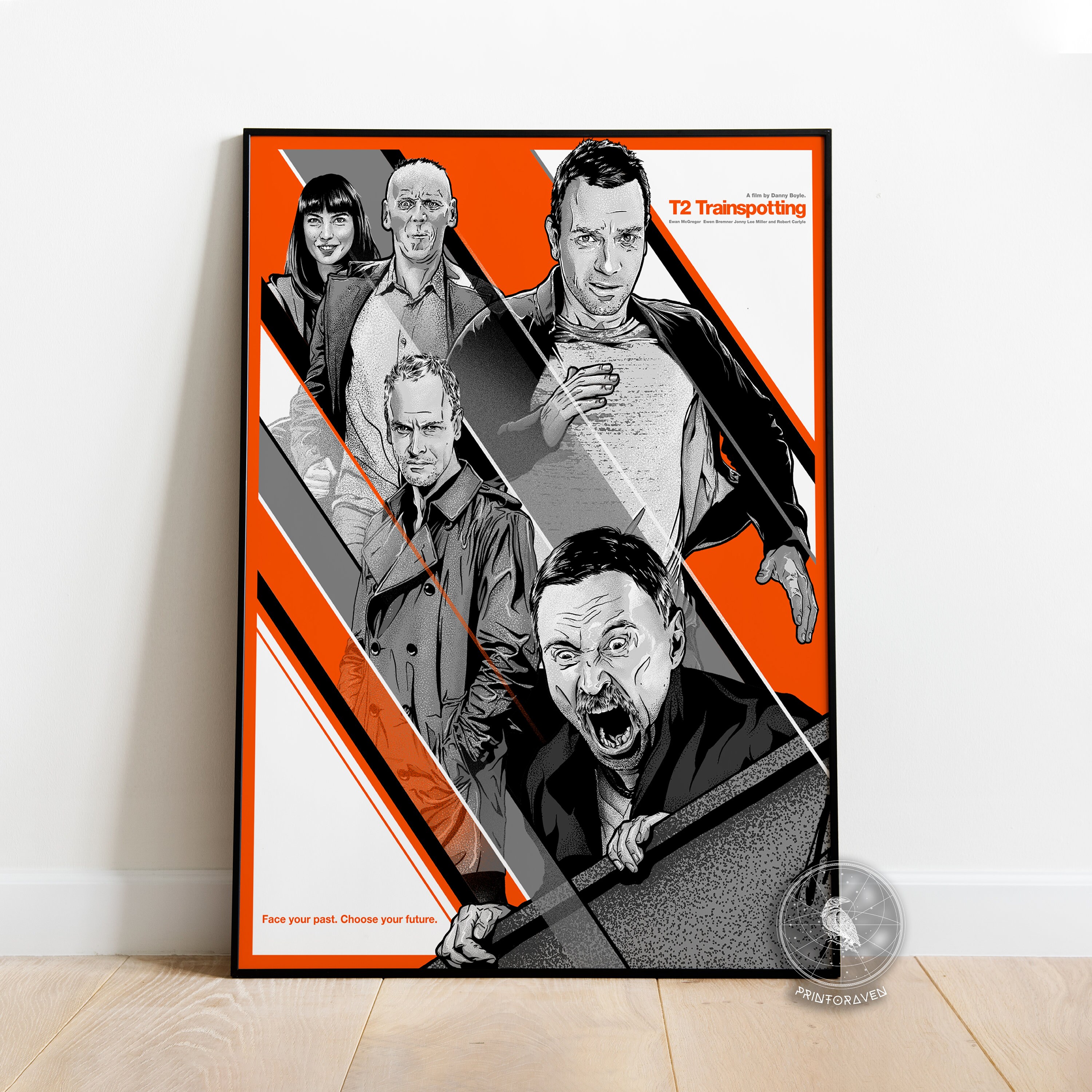 Trainspotting Poster Renton Movie Wall Art Wall Decoration Framed ...