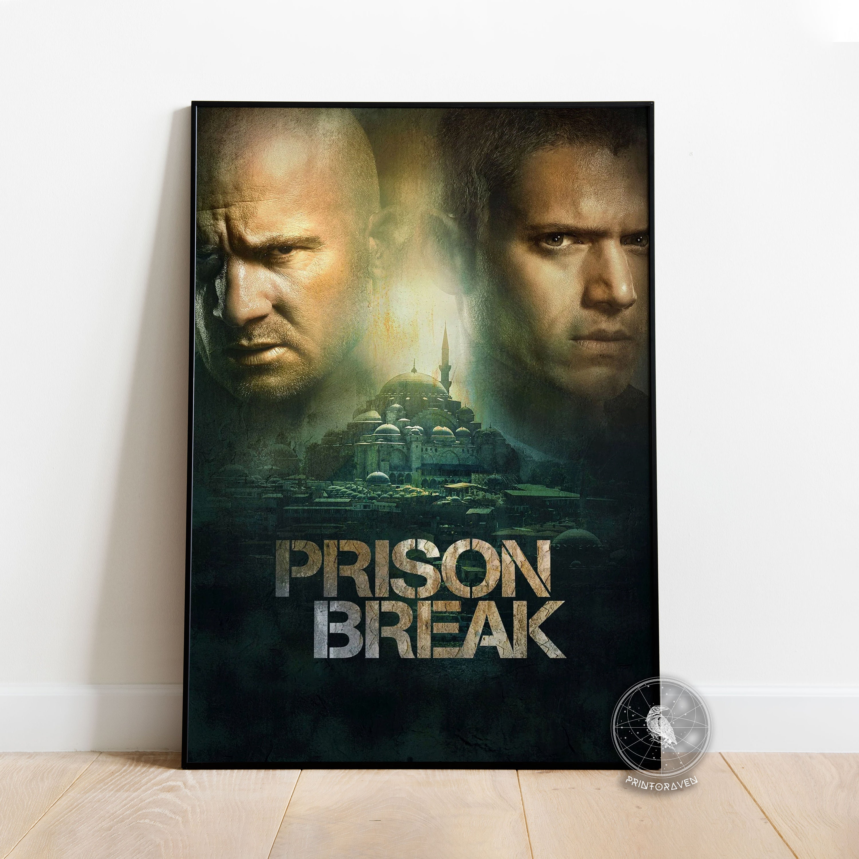 Prison Break Poster Michael Scofield Wall Art Wall Decoration Framed ...