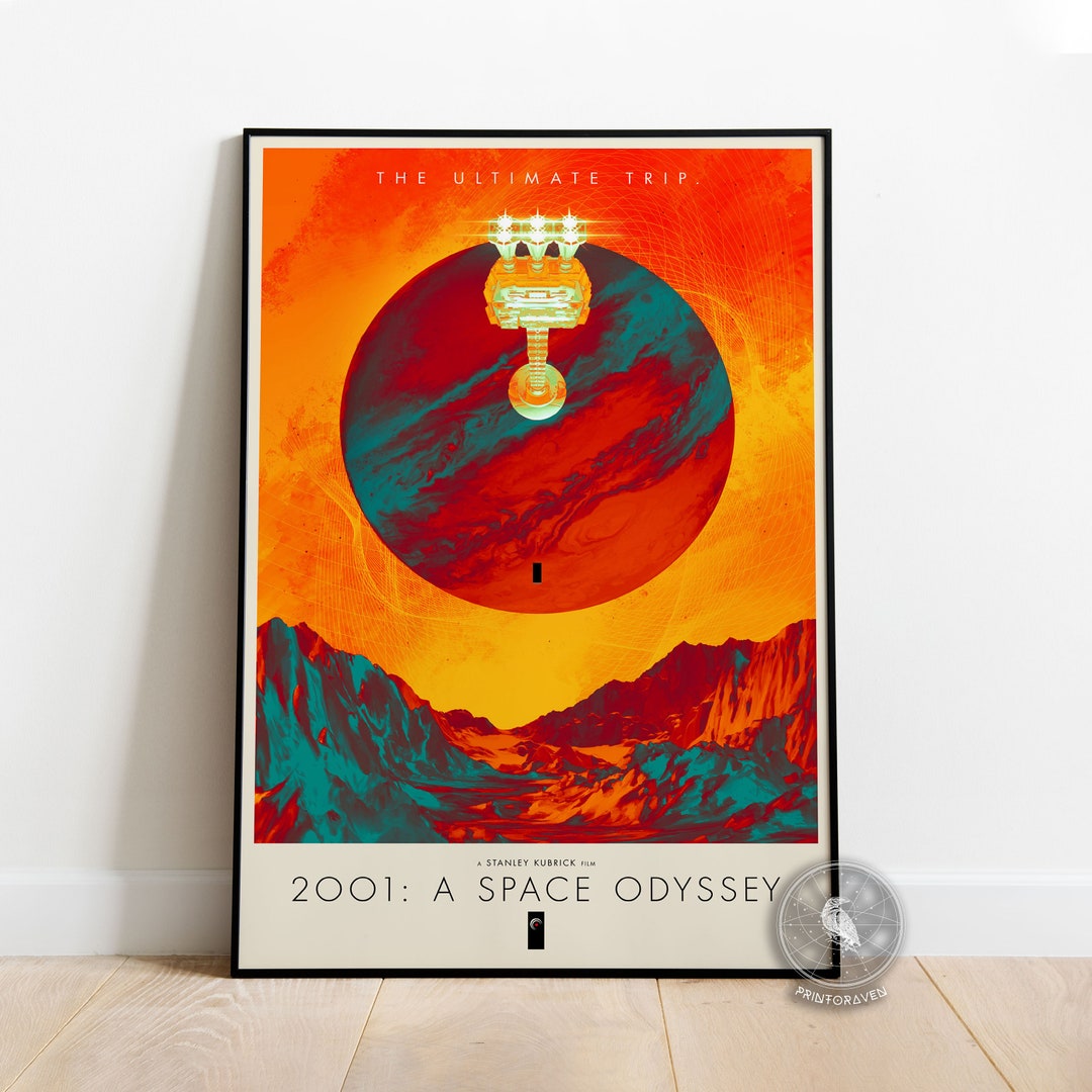 2001: A Space Odyssey Poster Dave Bowman Movie Wall Art Wall Decoration ...