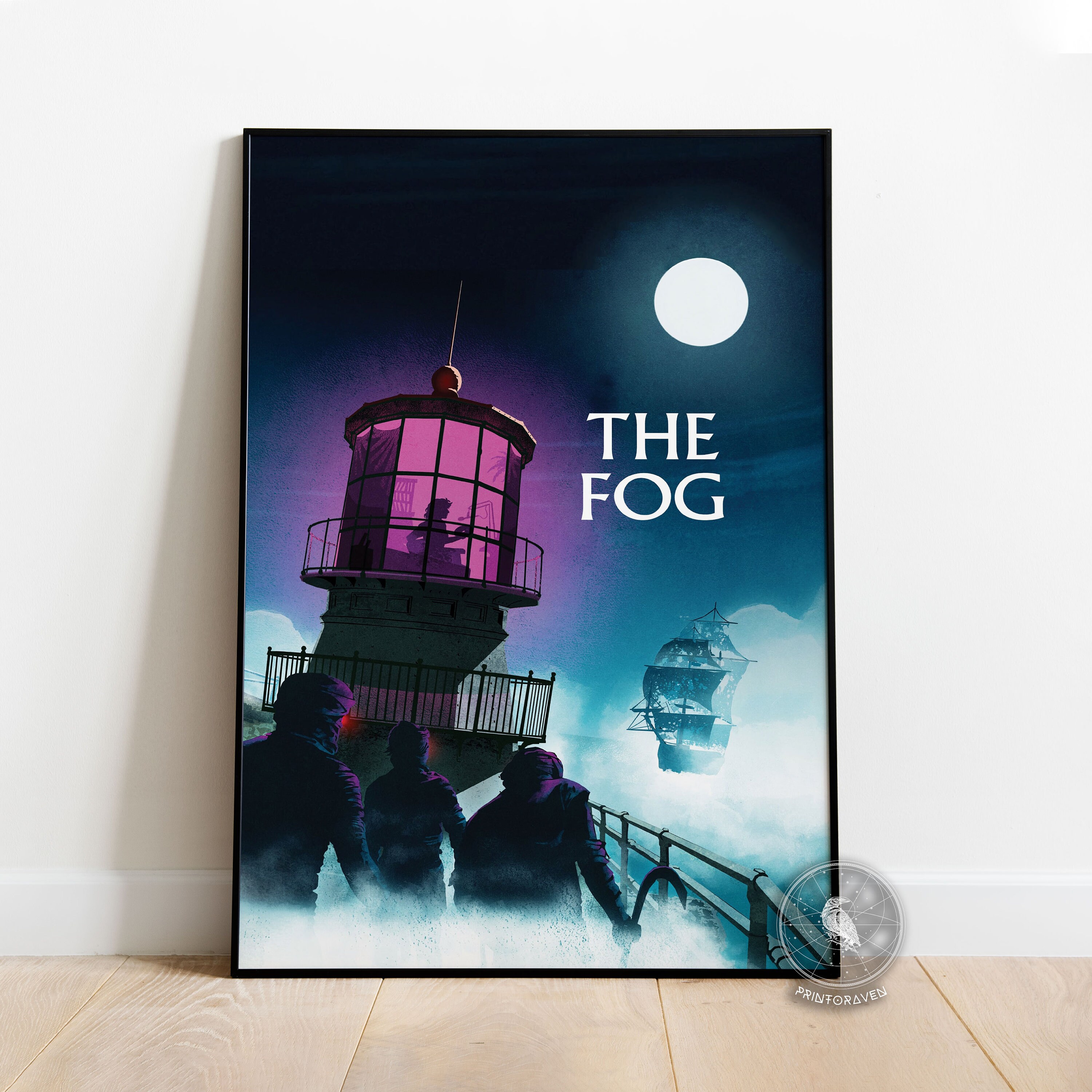 The Fog Poster Horror Movie Wall Art Wall Decoration Framed Poster ...