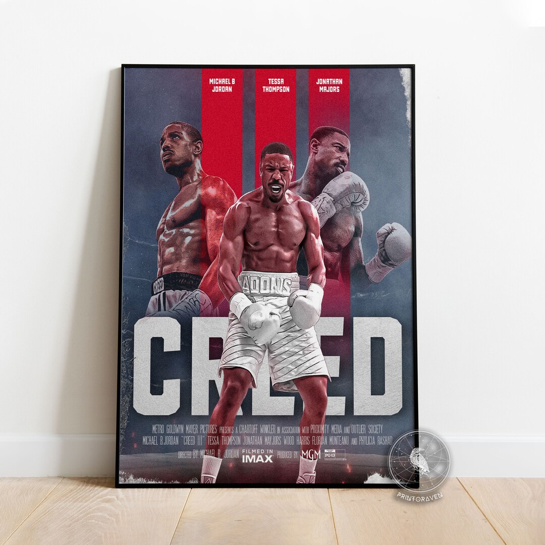 Creed Poster Adonis Johnson Wall Art Wall Decoration Framed Poster ...