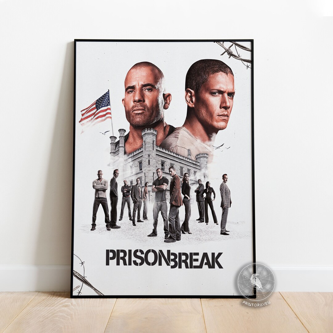 Prison Break Poster Michael Scofield Wall Art Wall Decoration Framed ...