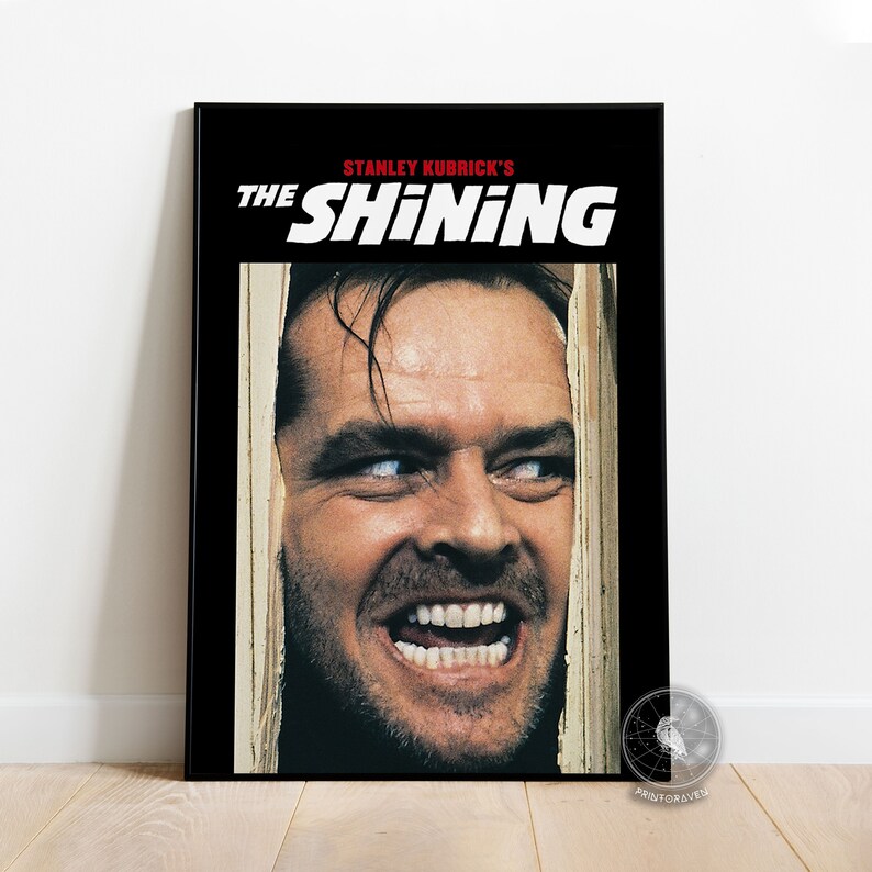 The Shining Poster Horror Movie Wall Art Wall Decoration - Etsy