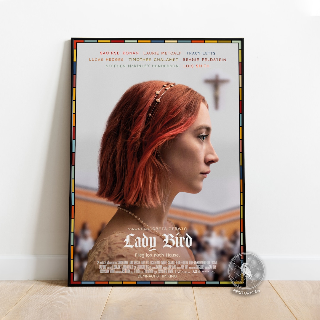 Lady Bird Poster Mcpherson Wall Art Wall Decoration Framed Poster Movie ...