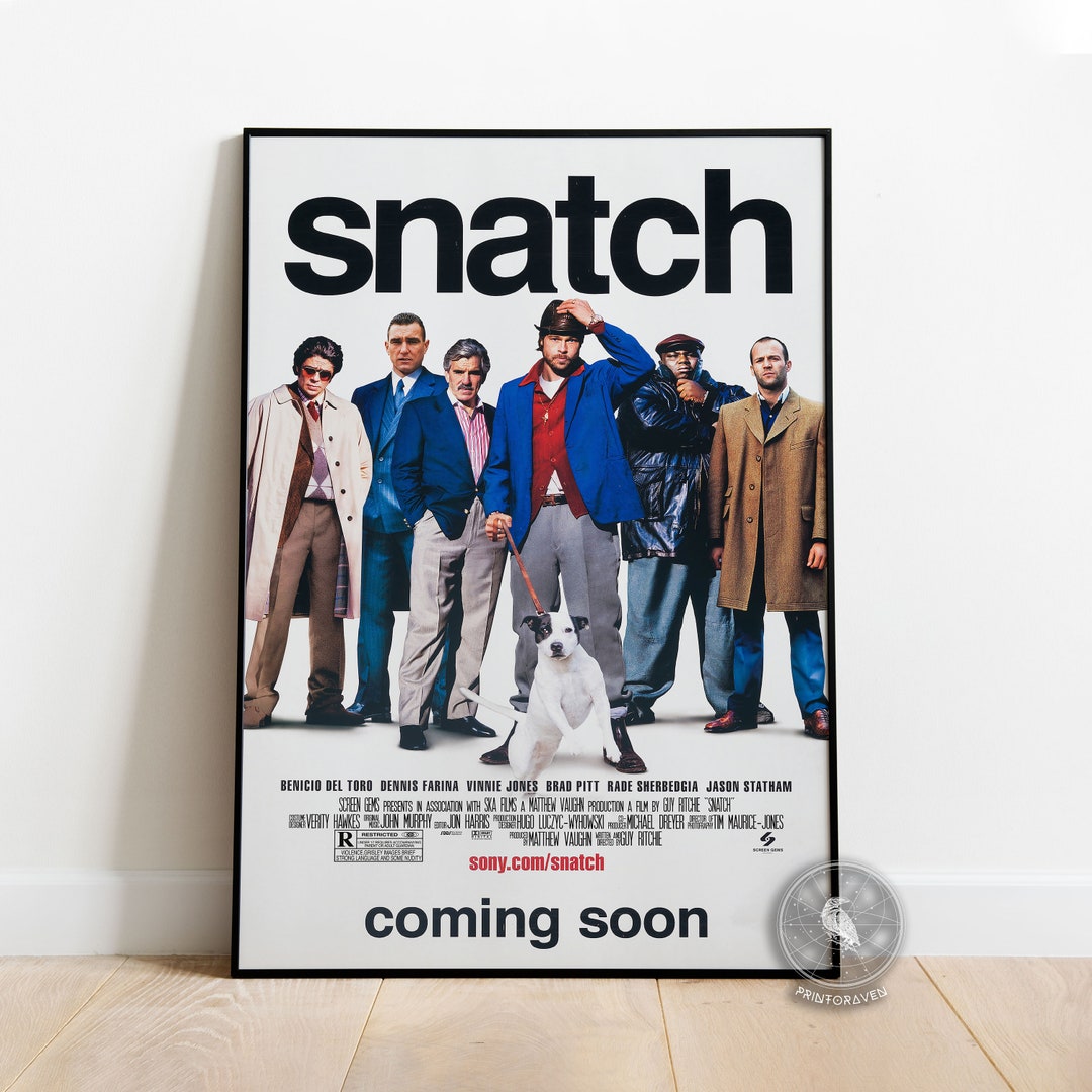 Snatch Poster Mickey O'neil Wall Art Wall Decoration Framed Poster ...