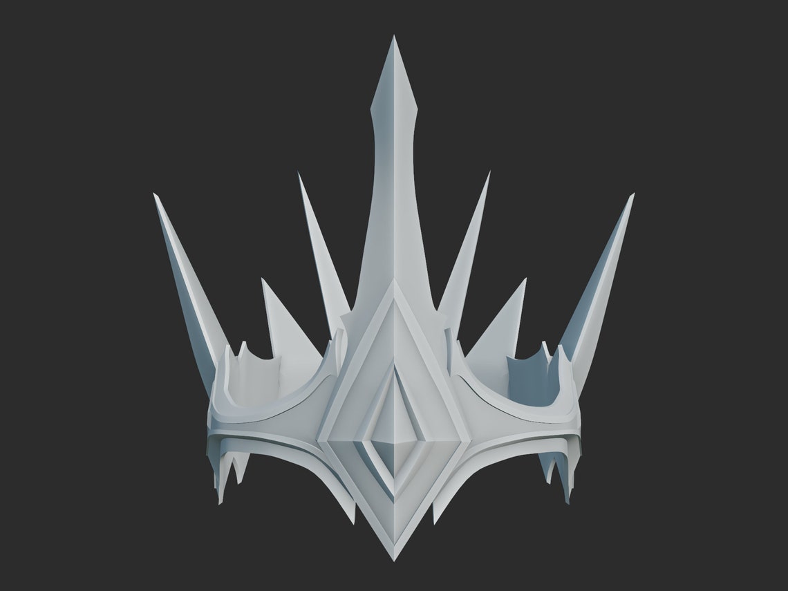 Morgan Le Fay Crown 3D Printable STL File | Etsy