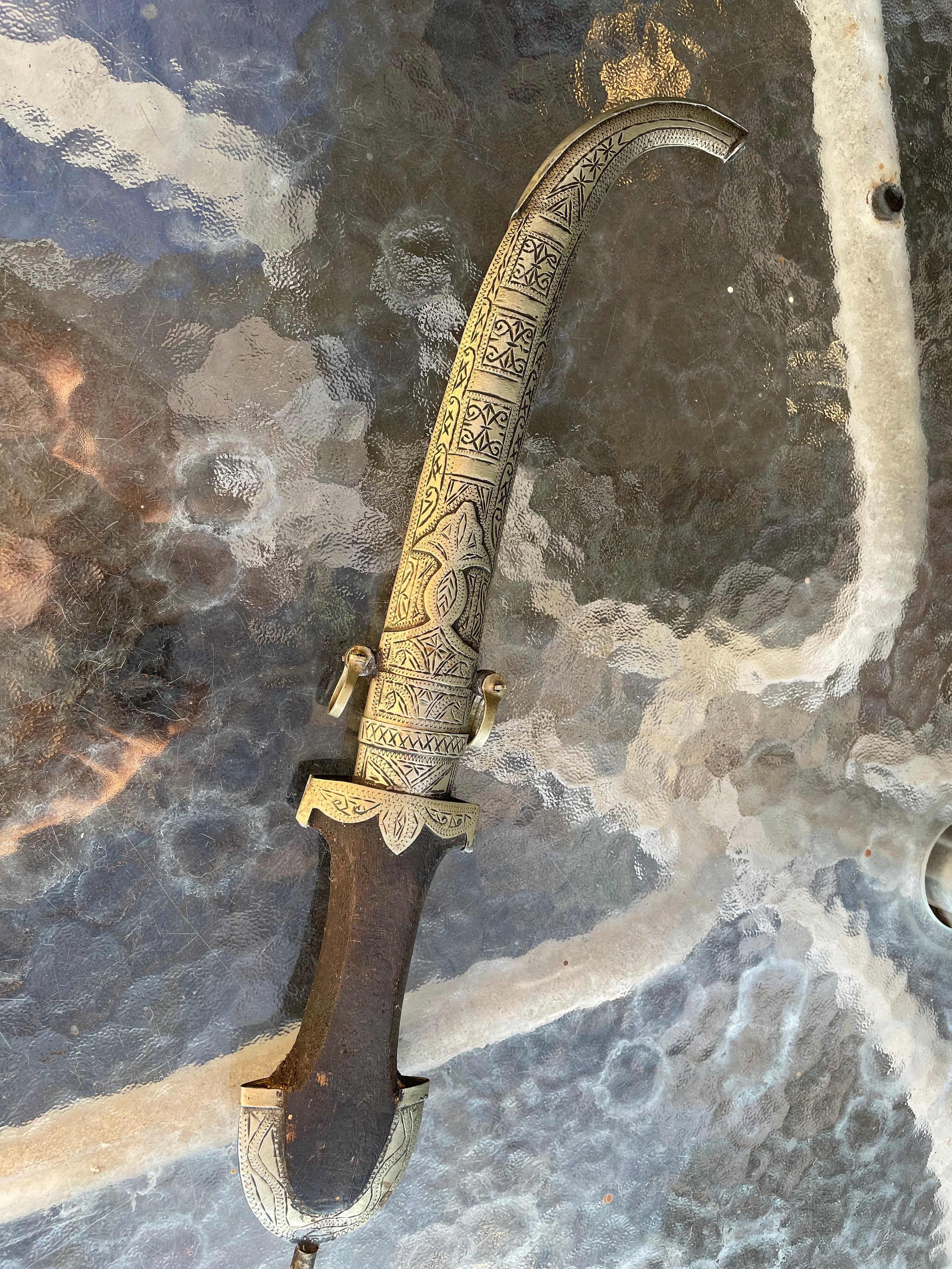 Antique Dagger Knife Khanjar Islamic Middle Eastern - Etsy