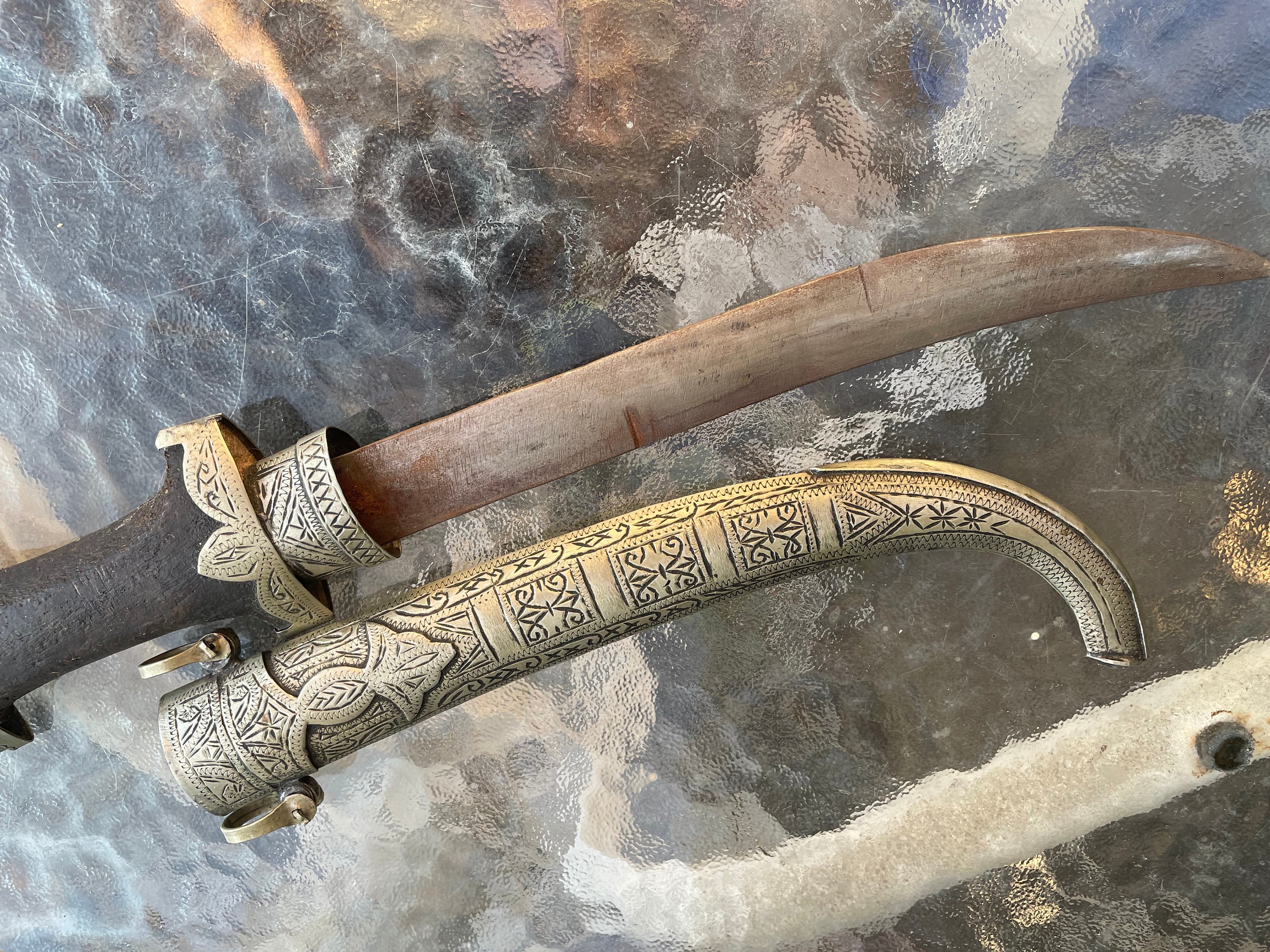 Antique Dagger Knife Khanjar Islamic Middle Eastern - Etsy