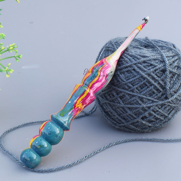 Resin Crochet Hook Set - Etsy