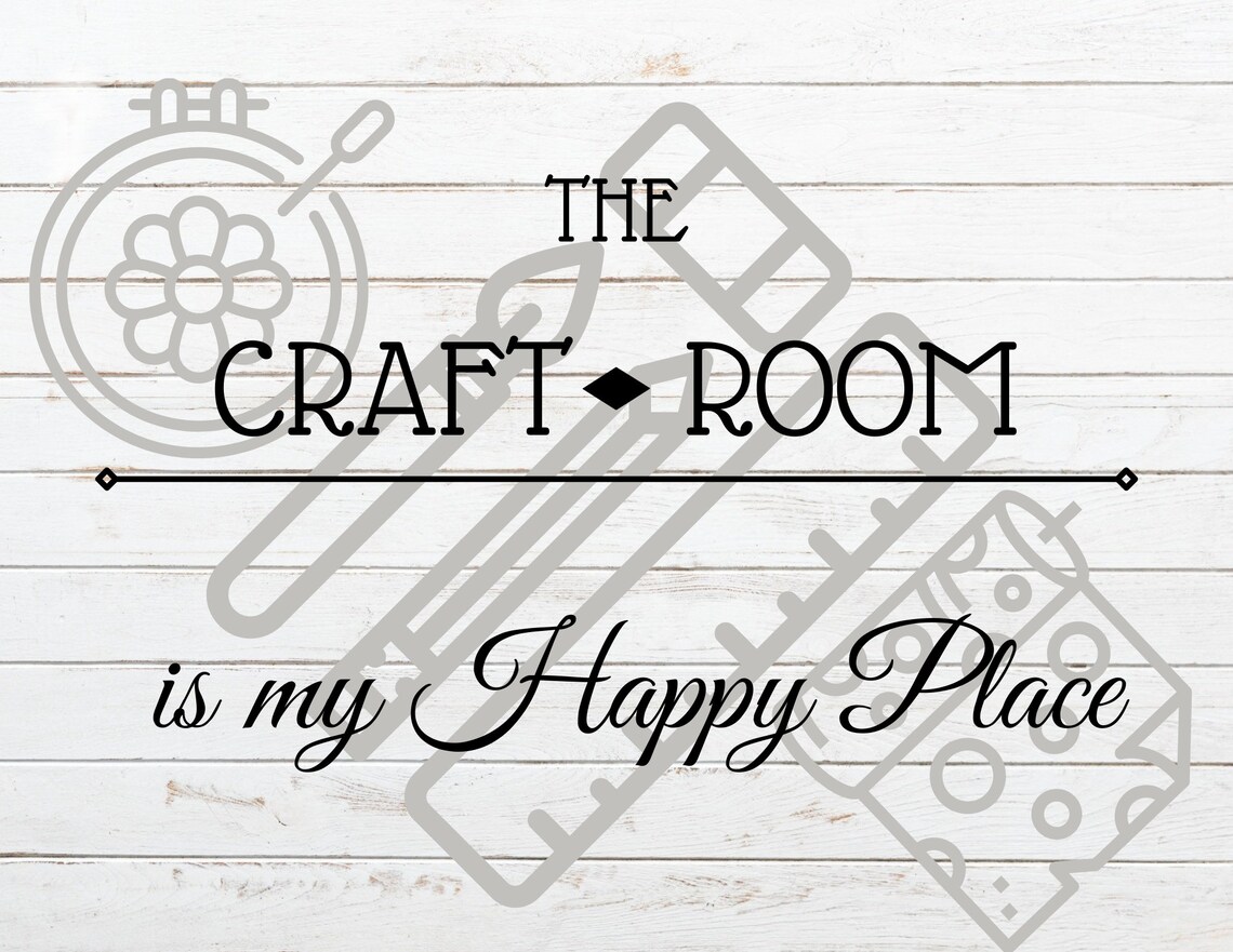 Craft Room Décor, Craft Room Printable Wall Signs, Downloadable Pdf ...