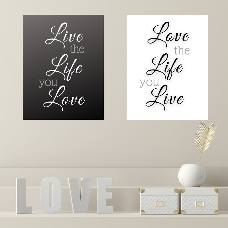 Love the Life You - Etsy