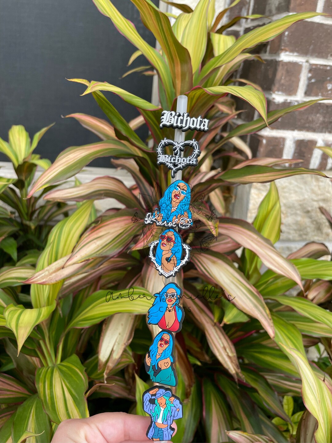 Karol G Straw Topper\ Straw Topper for Glass Cup - Etsy